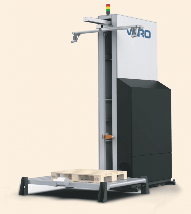 Unwrapping Pallet Solutions by VARO | Automatic Film Removal