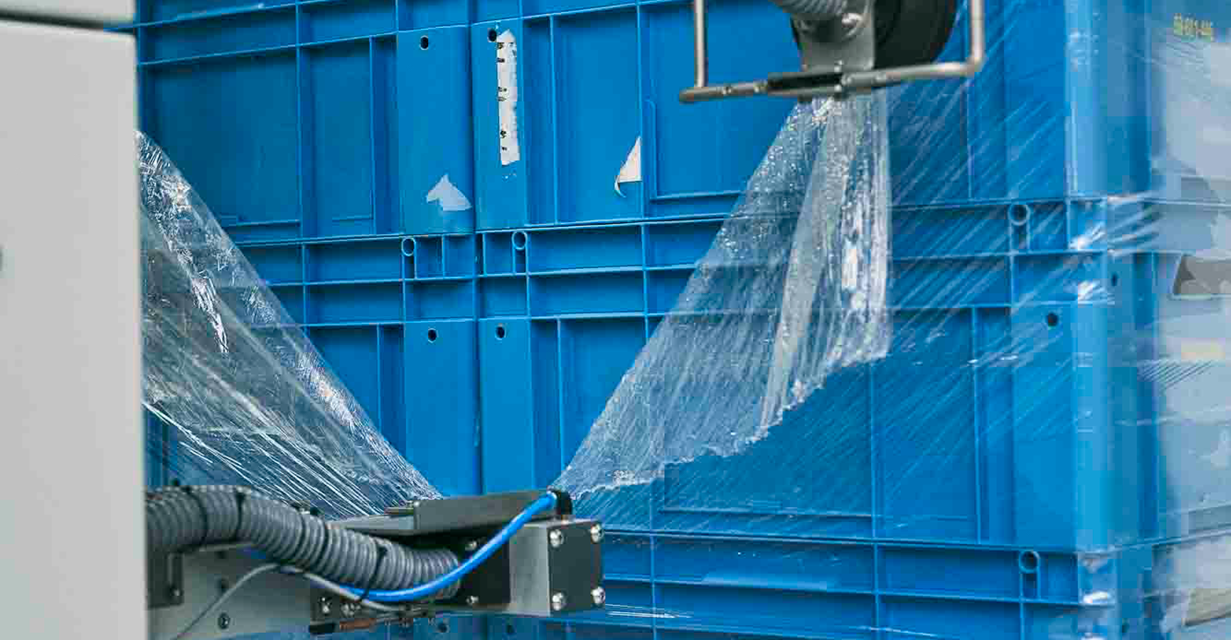 Unwrapping Pallet Solutions by VARO | Automatic Film Removal